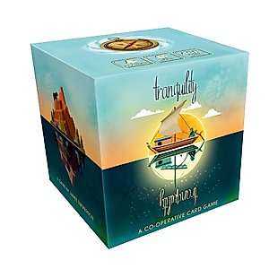 Lucky Duck Games Tranquility Board Game - Set Sail for Paradise in This Silent Cooperative Adventure! Strategy Game, Family Game for Kids and Adults, Ages 8+, 1-5 Players, 15-20 Min Playtime, Made