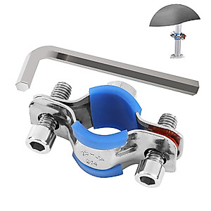 Fix Sinking Office Chair,Adjustable Chair Sinking Stopper with Hexagon Wrench Office Chair Saver Kit Solid Stainless Steel Cylinder Replacement with Leather Pads Support for Stop Chair Sinking