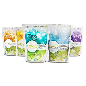 Savvy Green, Oxygen Brightening Powder Lbs, Unscented, 40 Ounce