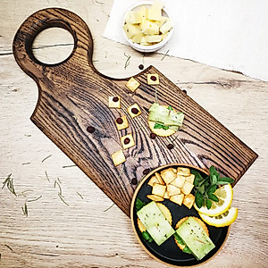 CUSINIUM Handcrafted Oak Serving Board CU-5