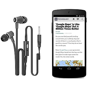 VANTIYAUS Earbuds for Kindle Fire,Earphone for Kindle eReaders, Fire HD 8 HD 10, Kindle Voyage Oasis Earbuds, Xperia XZ Premium/Xperia XZs/ L1 in Ear Headset Smart Android Cell Phones Wired Earbuds