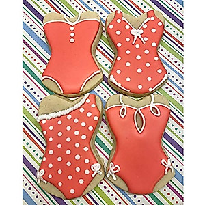 Bathing Suit/Corset Cookie Cutter 4" Made in USA by Ann Clark