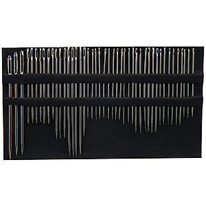 SINGER 01125 Assorted Hand Needles - Betweens, Chenille, Darners, Embroidery, Sharps & Tapestry, Assorted Sizes, 45-Count