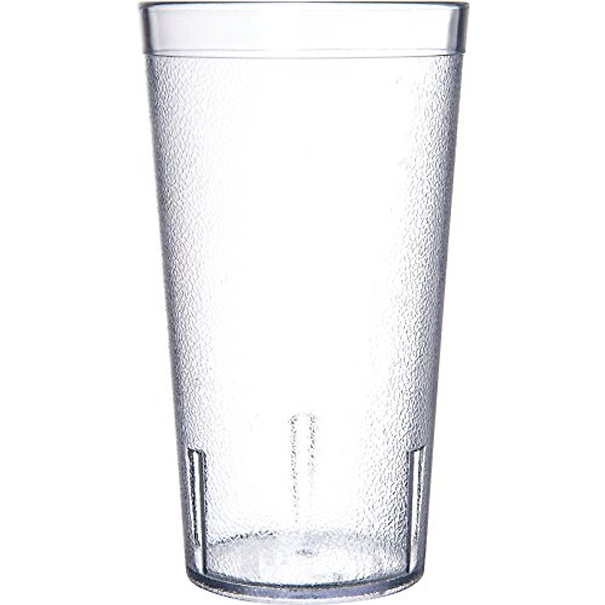 Carlisle FoodService Products Stackable Plastic Tumbler, 16 Ounce, Clear, (Pack of 24)