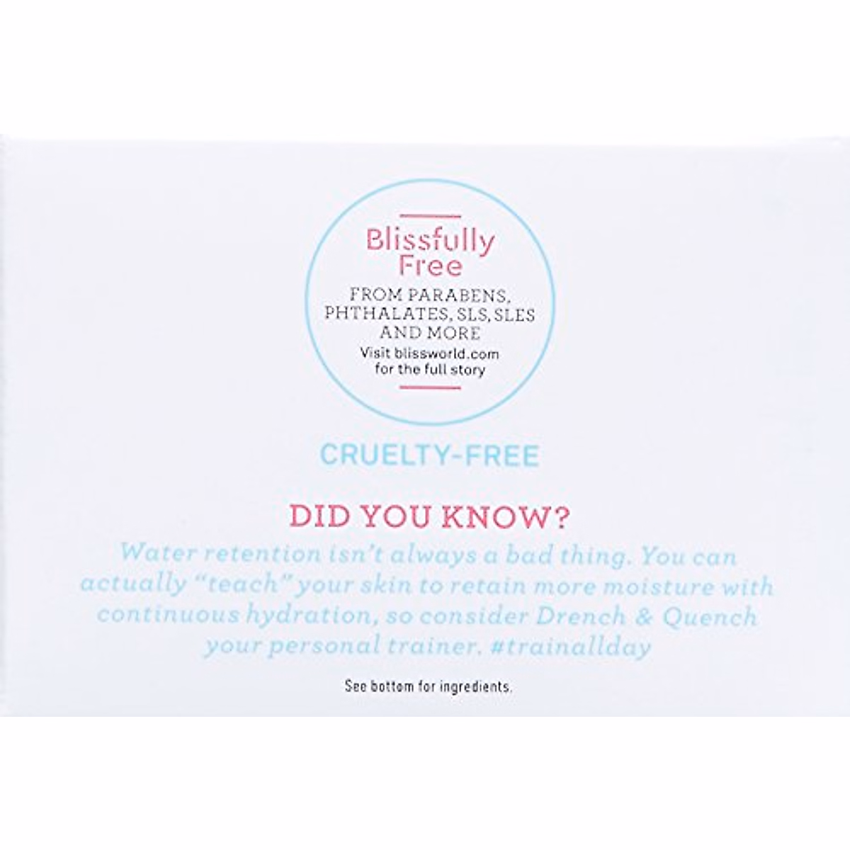 bliss Drench and Quench Cream-To-Water Daily Moisturizer and Hydrating Skin Cream for Balancing and Brightening, Vegan Formula, 1.7 Ounce