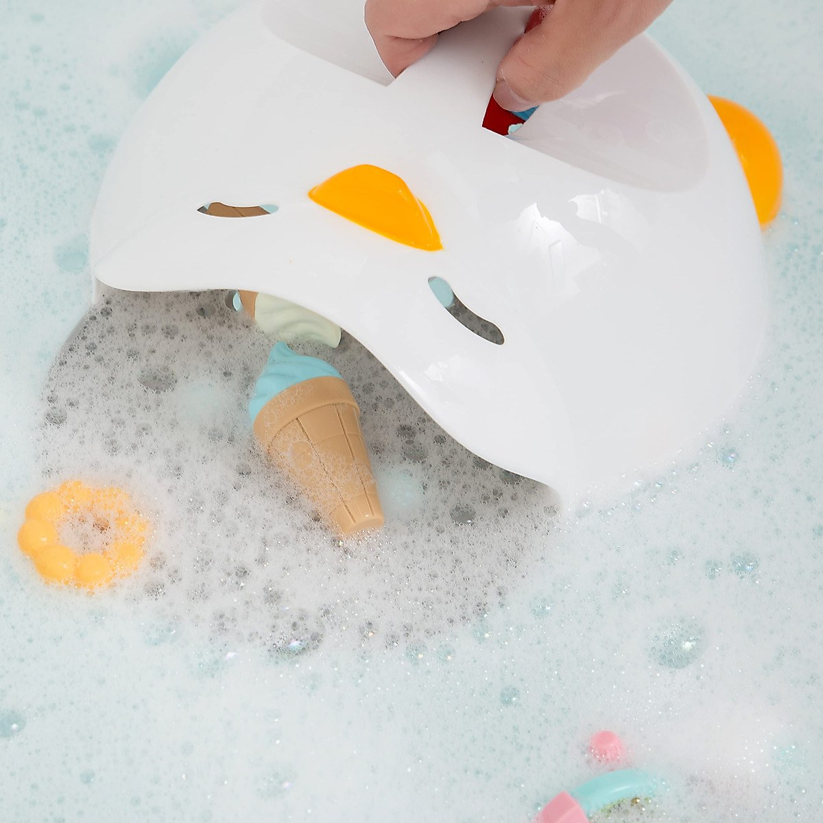 Coxy Baby Bath Toy Storage and Organizer for Kids, Tub Toy Holder, Hanging Bath Toy Basket for Toddlers (Boys & Girls)