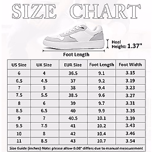 Vepose Women's 8001 Fashion Sneakers, Arch Support Lace-up Casual Sneaker, White Grey, Size 9 US-Tennis Walking Dress Shoes for Lady(CJY8001 whitegrey 09)