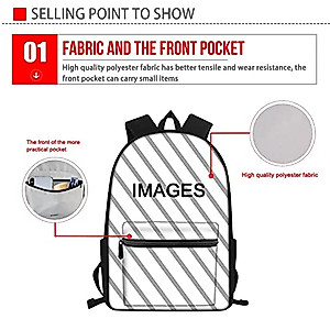 Aoopistc Southwestern Native Tribal American Style Backpack Aztec Geometric Print School Backpack 15.7 Inch Compartment Bookbag Students Large Lightweight Rucksack with Adjustable Shoulder Strap