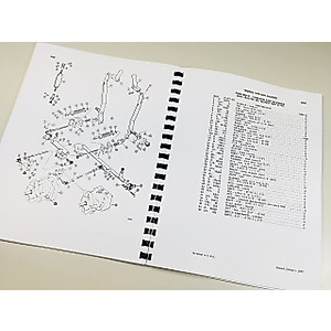 J I Case 1816 Uni-Loader Skid Steer Parts Catalog Manual Book Tecumesh Engine