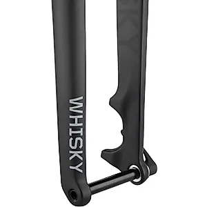 WHISKY - No.9 Carbon Fiber Mountain Bike Fork - 15mm x 100mm Thru Axle, 1-1/2 Inch Tapered Steerer, Post Mount Disc Brake