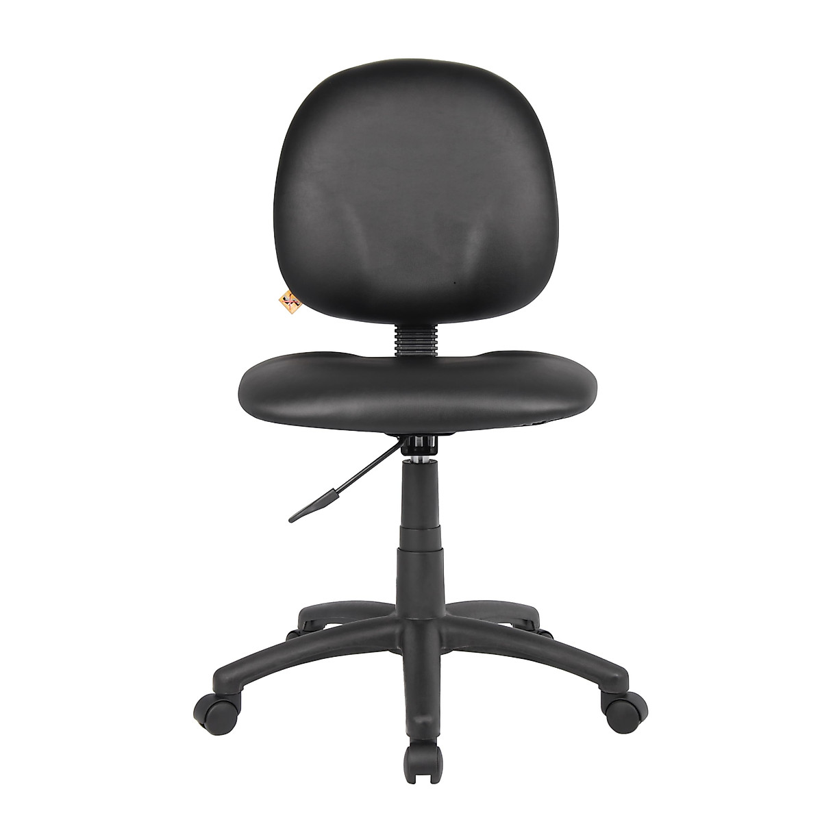 Boss Office Products Dimond Task Chair without Arms in Black