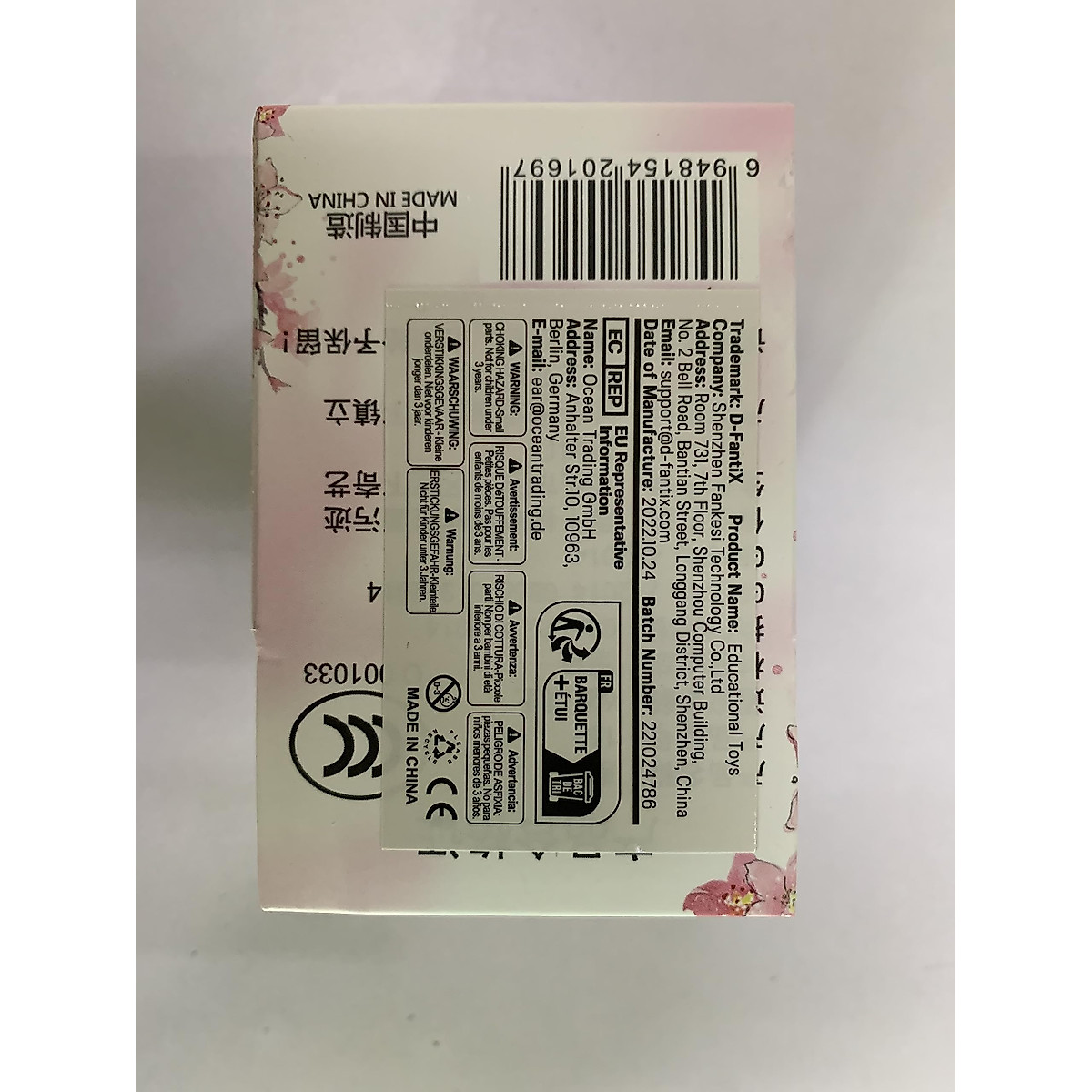 D-FantiX QY Toys Warrior W 3x3 Speed Cube Jelly 3x3x3 Magic Cube Puzzles Transparent Pastel Color