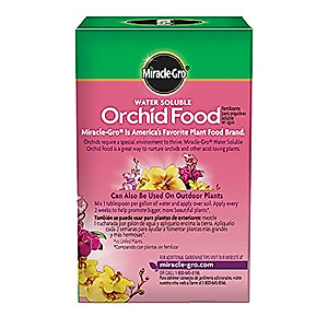 Miracle-Gro Water Soluble Orchid Food, Plant Fertilizer, 8 oz.