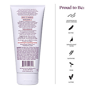 Womaness The Works All-Over Toning Body Cream - Hydrating & Smoothing Anti Aging Body Lotion - Niacinamide and Hyaluronic Acid Firming Lotion for Menopause Body Care & Skin Repair (200ml)