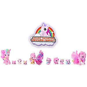 Hatchimals CollEGGtibles, Unicorn Family Carton with Surprise Playset, 10 Characters and 2 Accessories, Kids Toys for Girls Ages 5 and up