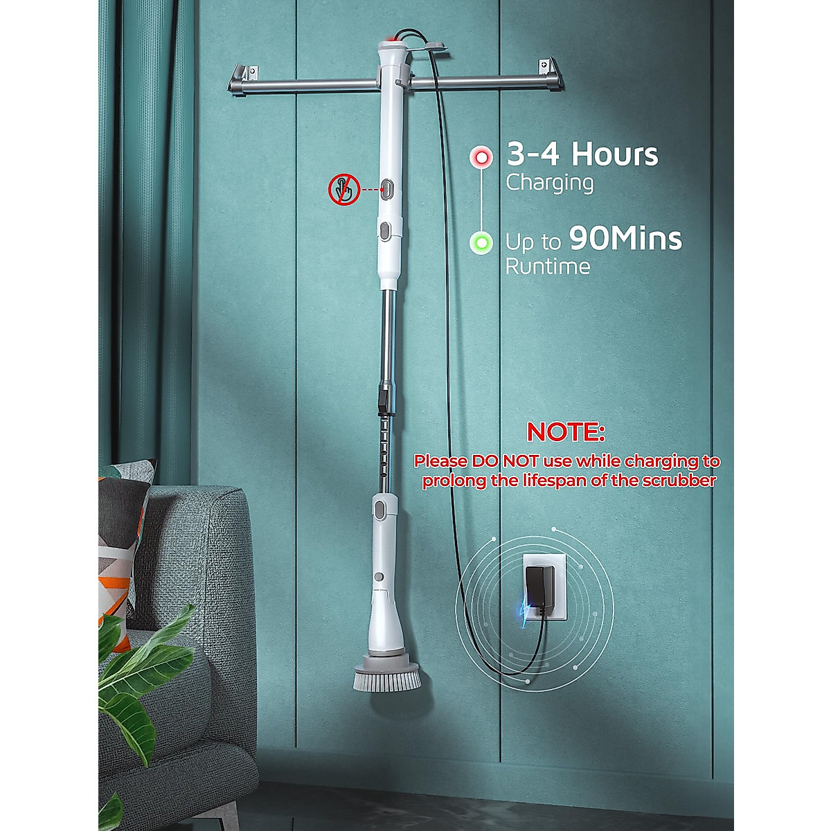 Sweepulire AC Adapter for Sweepulire SW1 Cleaning Brushes