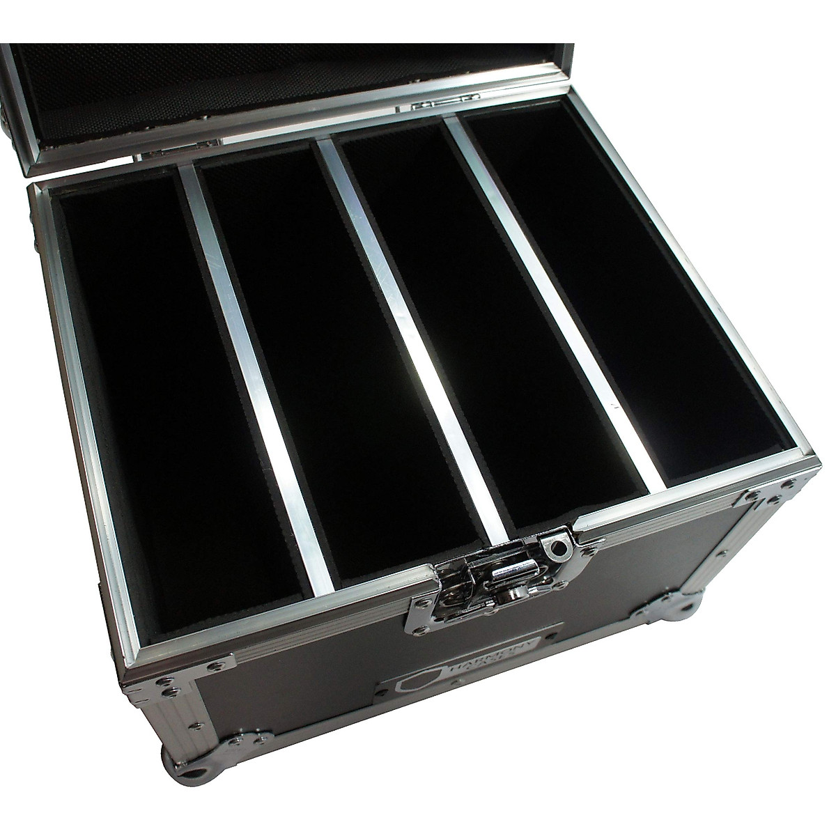Harmony Audio Cases HC4SLIMPAR64 Light Flight Road Case Compatible with Chauvet SlimPAR 64 x 4