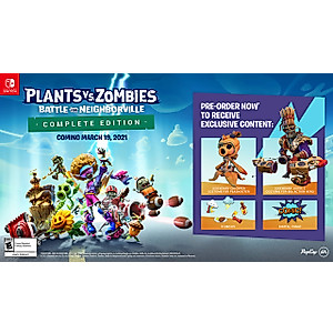 Plants Vs Zombies Battle for Neighborville Complete Edition - Nintendo Switch