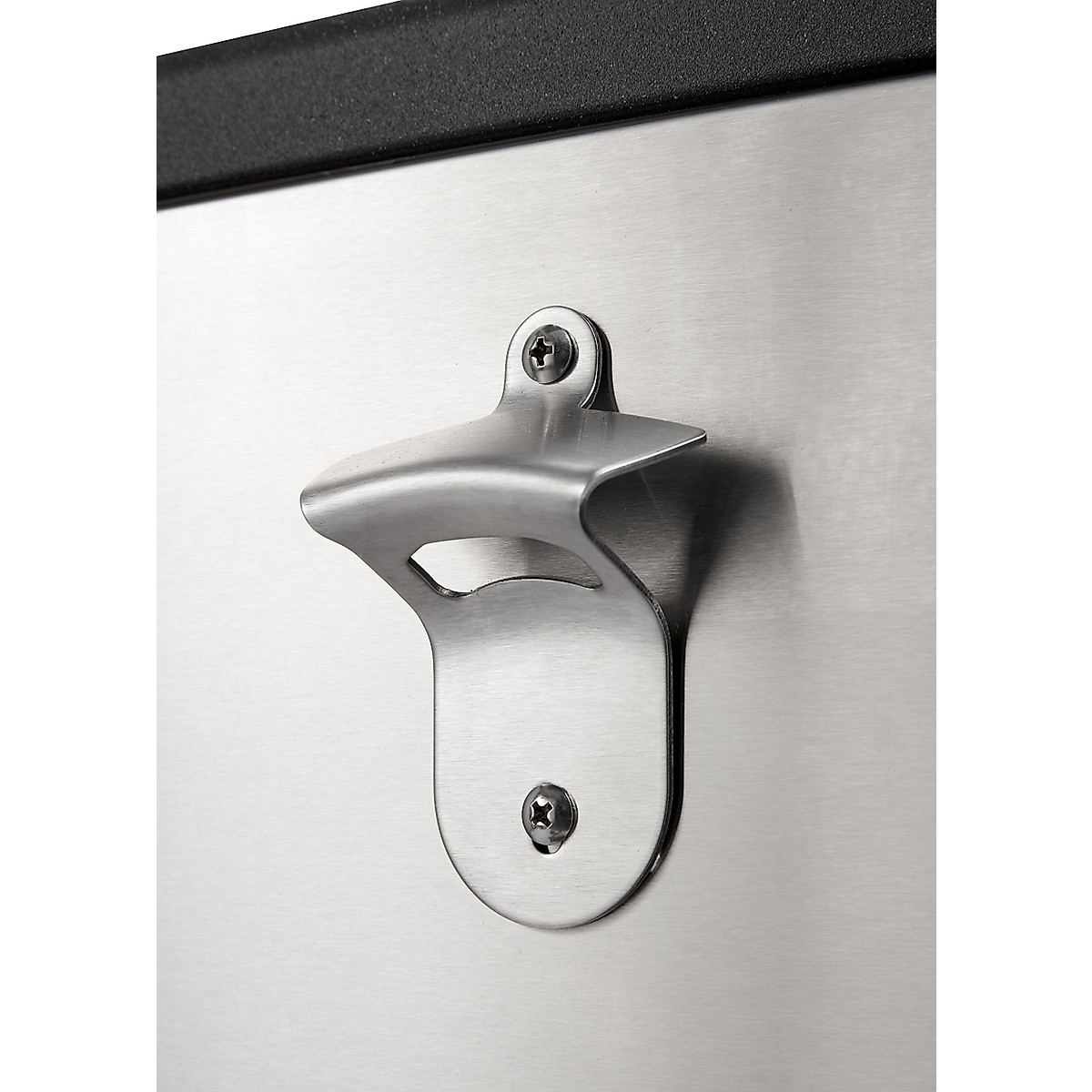 TRINITY Stainless Steel Beverage Cooler and Ice Chest with Wheels and Protective Cover, Rolling Cart with Shelf for Patio, Outdoor Bar, Catering, and Restaurants, 80 Quart Capacity