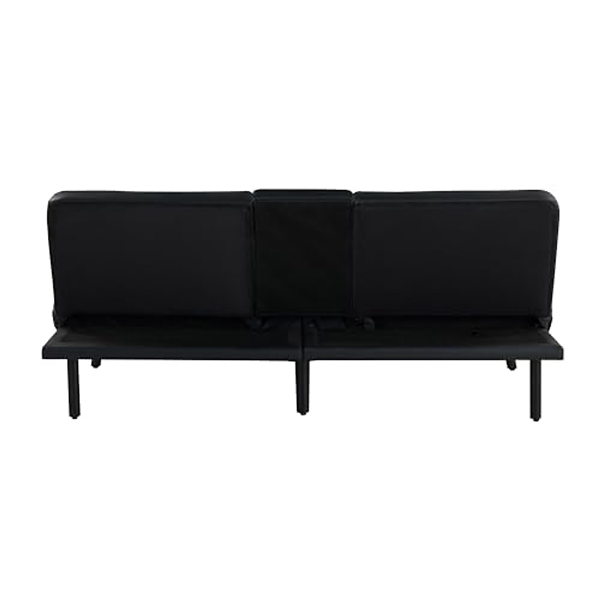 Serta Cortez Convertible Sofa, Black