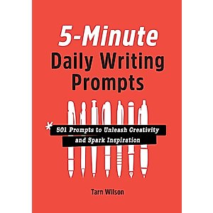5-Minute Daily Writing Prompts: 501 Prompts to Unleash Creativity and Spark Inspiration