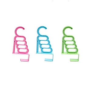 DOITOOL Plastic Hangers Peg Hooks Door Valet Hook Multi Hanging Hanging Holder Storage Hook Clothes Hanger for Bedroom Bathroom Cabinet Coats Jackets Hats Towels Over Door Hanger Over Door Hanger