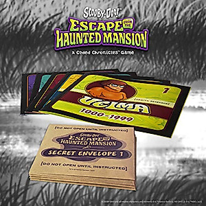 Scooby-Doo: Escape from The Haunted Mansion - A Coded Chronicles Game | Escape Room Game for Kids & Adults | Featuring Iconic Characters and Mysteries | Officially Licensed Hanna-Barbera Game