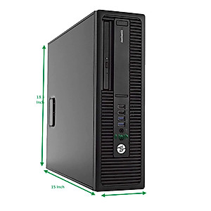 HP 705 G1 Computer Desktop PC AMD A4-Pro 7300B Processor, | 8GB Ram, 1 TB Hard Drive | WiFi & Bluetooth, Wireless Keyboard Mouse, New HP 27 Inch LED Monitor, Windows 10 (Renewed)