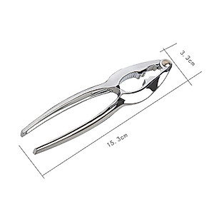 Hemoton 1 Set 8pcs Crab Eating Tool Lobster shellers Crab Leg Forks Lobster Picks Crab Tool Lobster Shell Opener Shrimp Lobster Utensils Seafood Utensils shelled Stainless Steel Appliance