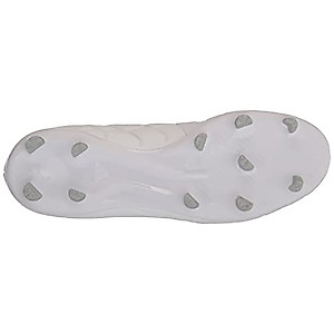 adidas Unisex Copa Pure.3 Firm Ground Soccer Shoe, White/White/White, 11 US Men