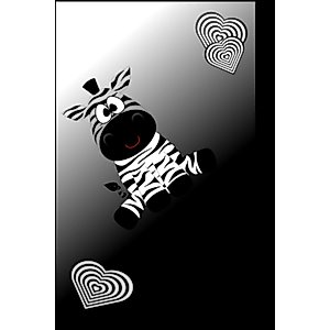 I Love Zebras!| Calendar for 3 years: 2023, 2024, 2025, Sunday to Saturday, notebook, planner| For Zebra Lovers