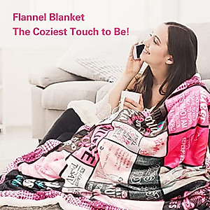 Nurse Gifts Box for Women, Nurse Appreciation Gift Set with Super Soft Nurse Throw Blanket, Wine Tumbler, Coaster, Socks, Keychain, 2pcs Badge Holder Reel, Card(Purple)