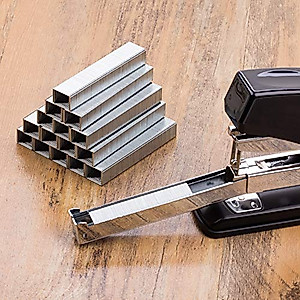 Mr. Pen- Staples, Heavy Duty Staples, 3600 Pc, 60 Sheet Capacity Staple, 3/8 inch Length, Staples for Stapler, Staples Office Supply, Office Staple, Paper Staple, One Touch Staple, Strip, Large Staple