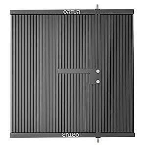 Ortur Laser Engraving Platform, DIY Design Aluminum Working Panel 15.75x17.64x0.47 inch High Strength Steel for Fast Heat Dissipation and Desktop-Protecting, Compatible with Most Laser Cutter