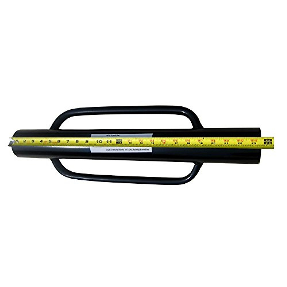 MTB Fence Post Driver with Handle, 12LB Black Iron T Post Pounder Hand Post Rammer for U Fence Post Wooden Post