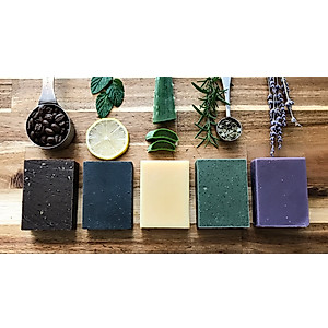 Aspen Kay Naturals Coffee & Oatmeal Exfoliating Soap, Natural and Organic Ingredients. A Wonderful Exfoliating Body Soap, For Men & Women. GMO Free. 4.5 oz Bar (1 Pack)