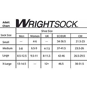 Wrightsock Unisex Run Luxe Single Layer Tab Socks, Titanium, X-Large