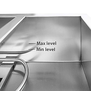 ALDKitchen Chocolate Melting Pot | Manual Control Chocolate Melter for Home or Bakery Use | 3 Tanks for 13.5 lb (6 kg) of Tempered Chocolate | 110V | 1kW