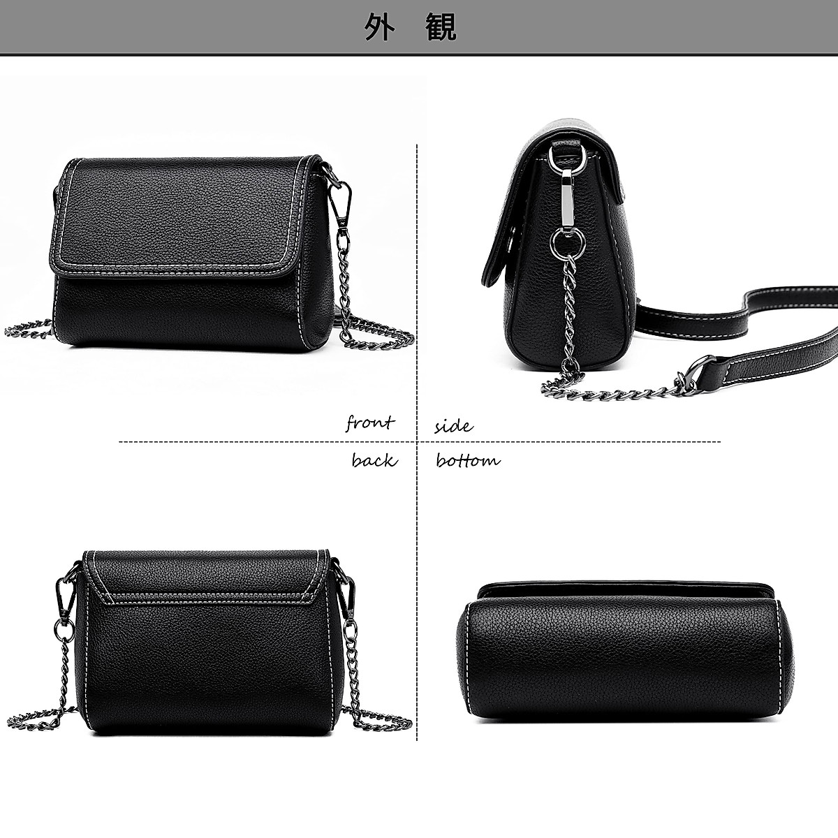 FSD.WG Small Quilted Crossbody Bag,Leather Ladies Shoulder Purses, Mini Shoulder Bag,Phone Wallet Purse for Women