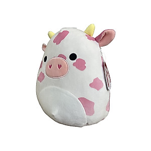 Squishmallows Official Kellytoy Plush 11 Inch (Evangelica The Pink Cow)