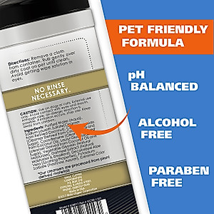 Wahl USA Pet Refresh Cleaning Wipes for All Dog Breeds - Use on Ears, Nose, Paws, Bottom, & Sensitive Areas - 50 Wipes - Model 820017A