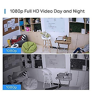 eufyCam 1080p Wireless Home Security Camera System with 365-Day Battery, Wireless 2-Camera Kit, Rechargeable, Night Vision, IP67 Weatherproof and 1 Additional Sensor (Renewed)