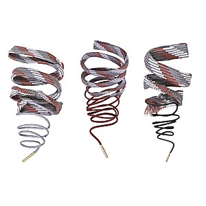 Allen BORE-NADO Bore Cleaner, Barrel Cleaning Rope, Gun Snake - for Handguns, Rifles, or Shotguns, Gray/White/Red, 40 Caliber (70583)