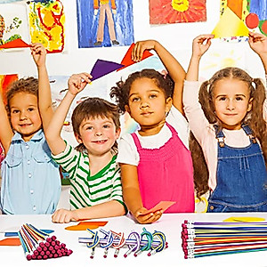 Guuozzli 45 Pack Flexible Soft Pencil,7.1 Inch Magic Bend Pencils,Soft Novelty Pencil with Eraser for Kids Gift Students School Classroom Supplies