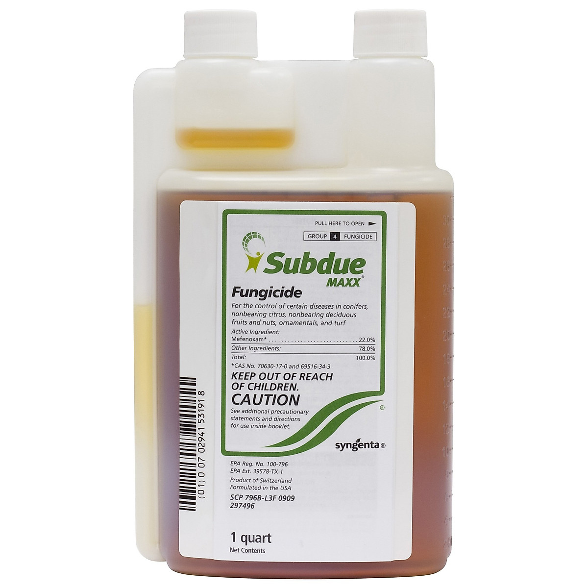Syngenta Subdue MAXX Fungicide - Quart