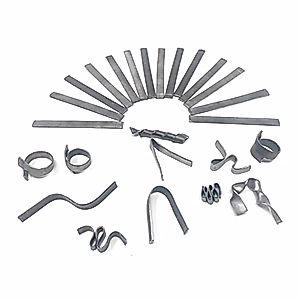 METAL MAGERY Aquarium Plant Weights Anchor Plants in Fish Tank Pack of 25 Lead Strips