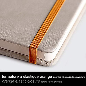 Rhodia Rhodiarama Webnotebook - Lined 96 Sheets - 5 1/2 x 8 1/4 - Black Cover