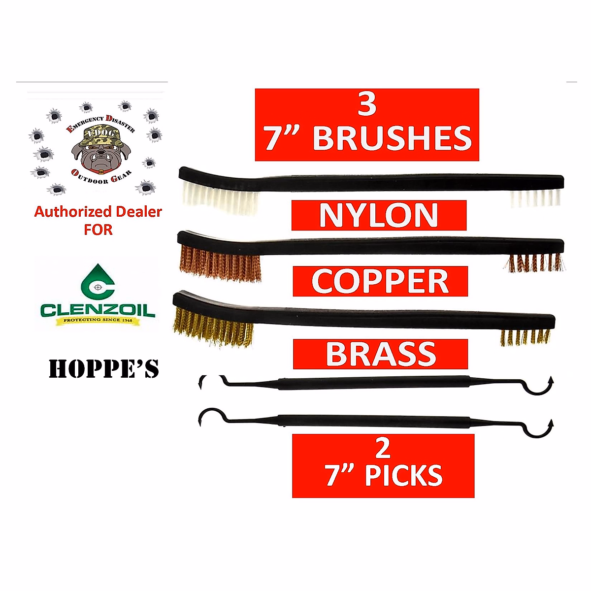 EDOG Range Warrior 27 Pc Gun Cleaning Kit - Compatible with Canik Mete - Schematic (Exploded View) Mat, Range Warrior Universal .22 9mm - .45 Kit & Tac Book Accessories Set