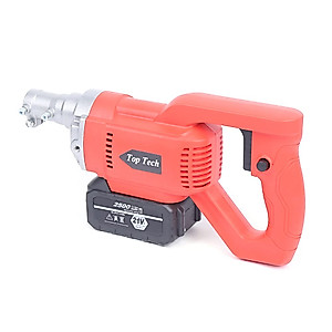 Electric Battery Powered Concrete Power Screed with 5 FT Stainless Steel Board 3000-6000RPM Speed, Efficient & Portable