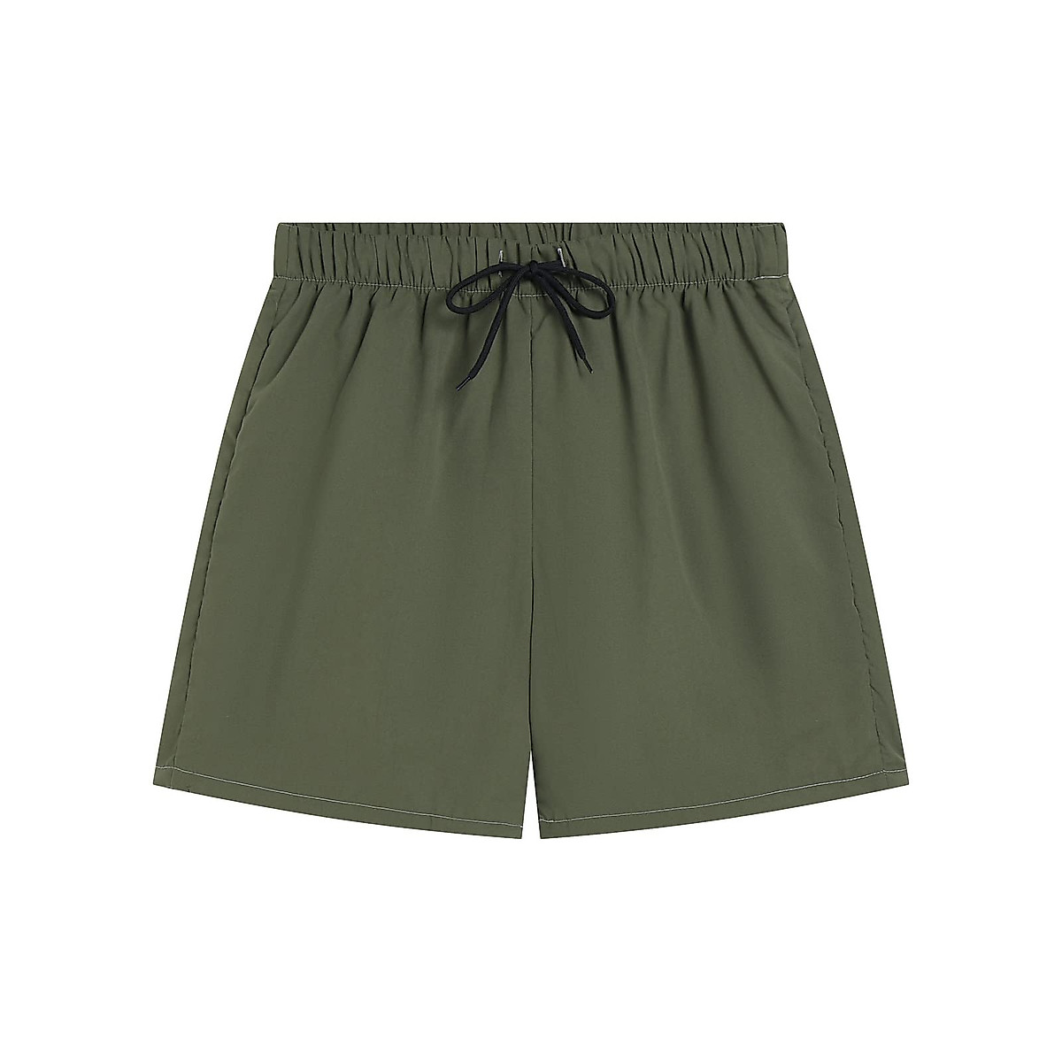 Guliorts Men's Dissolving Swim Trunks Birthday Prank Shorts Funny Gift for Brother Boyfriend Bachelor Beach Party in The Swimming Pool Army Green M